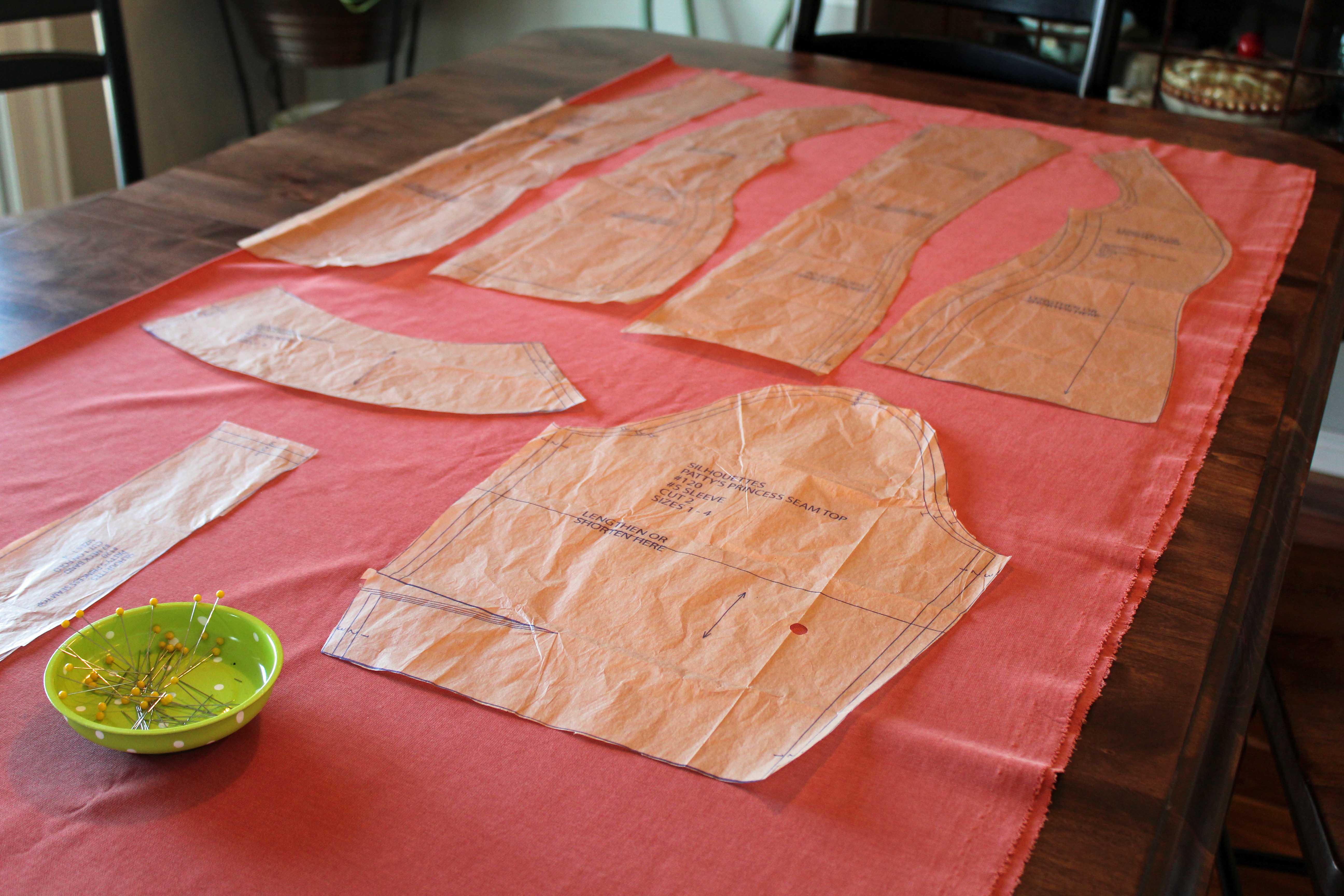 Silhouette Patterns #120: Patty’s Princess Seam Top – A Notion to Sew